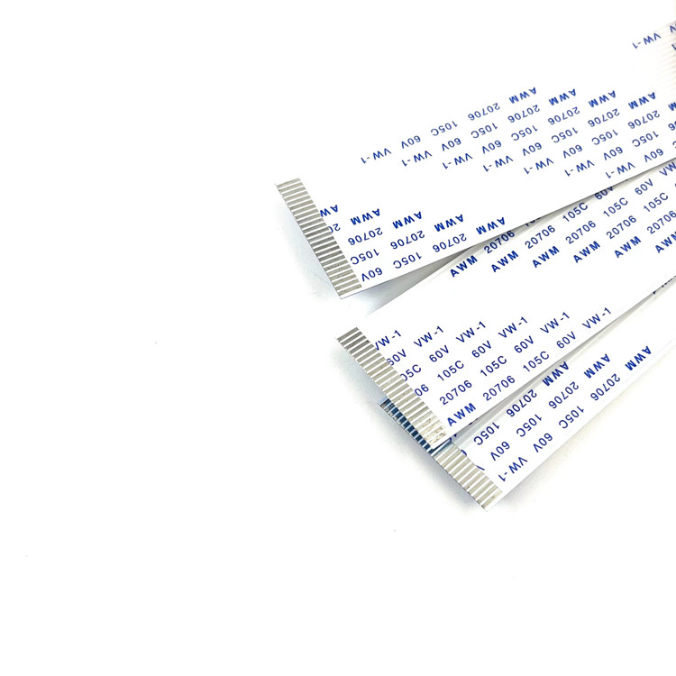 1.0mm pitch FFC cable 700mm long opposite side reinforcement 24 ...