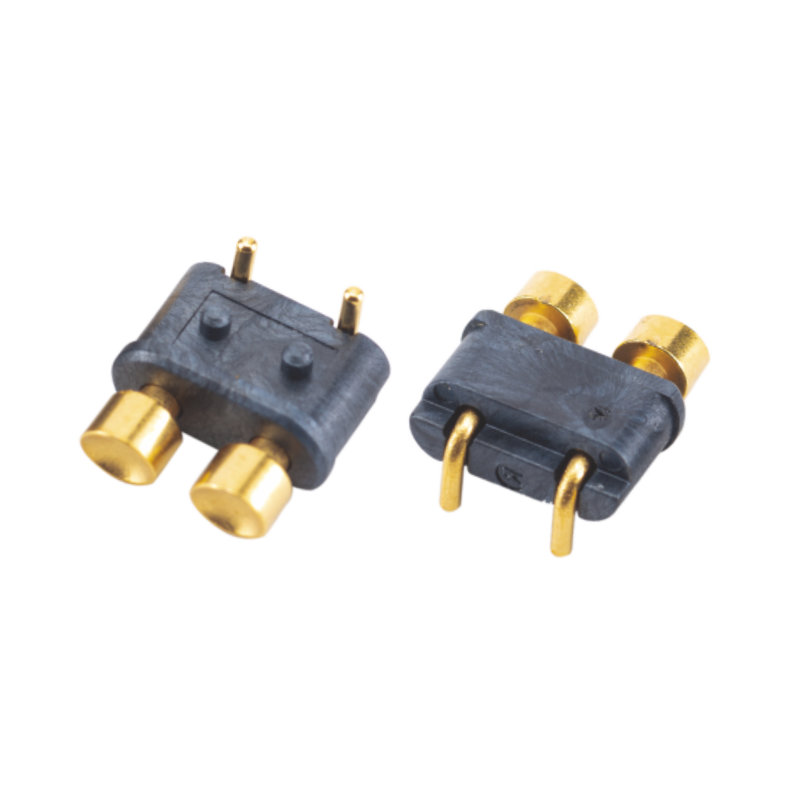 Spring Loaded Connector 2p 40mm Pitch Pogo Pin Ra Type